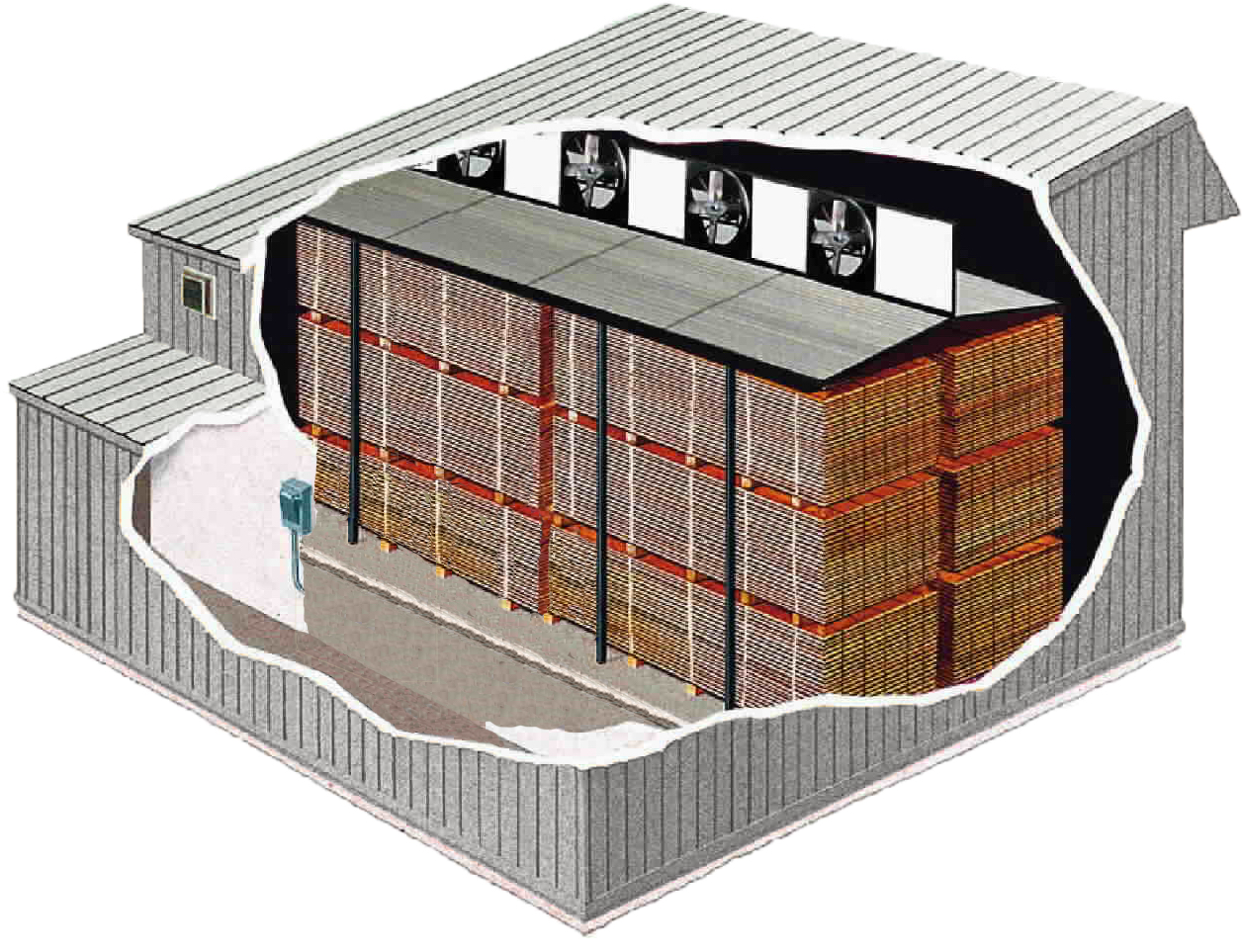 Forklift Kilns | Nyle Dry Kilns